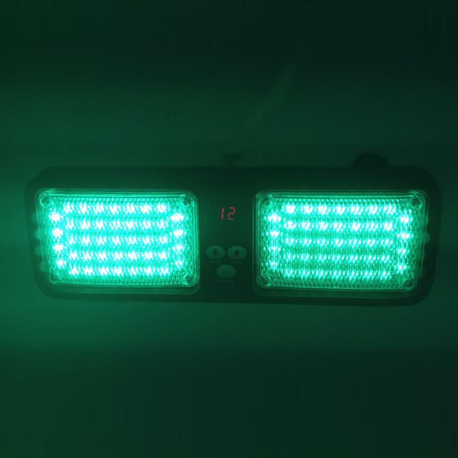 Wecade® 86 LED Sunshield Strobe Light Super Bright Flashing Emergency ...