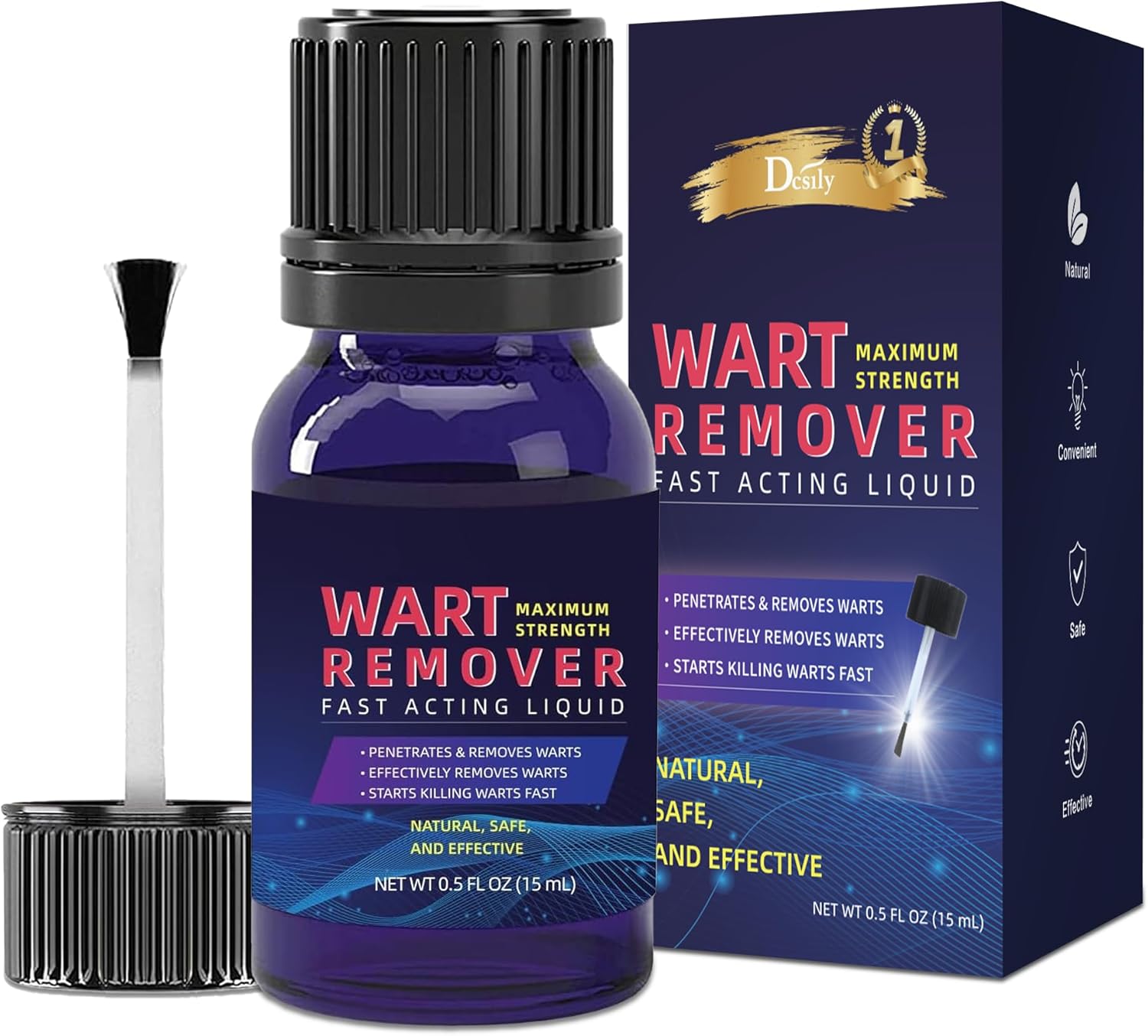 Amazon.com: Fast-Acting Wart Remover for Plantar Wart: Salicylic Acid ...