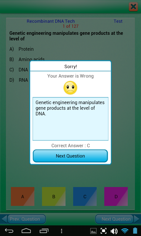 QVprep Genetic Engineering : Learn Test Review Genetics concepts for ...