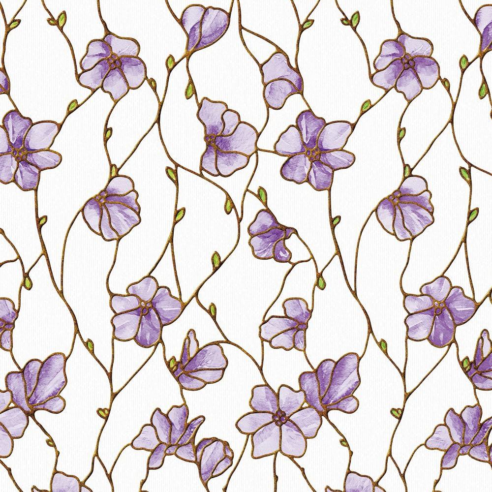 Amazon.com: UNI Window Film Static Clings Non Adhesive 3D Stained Glass ...