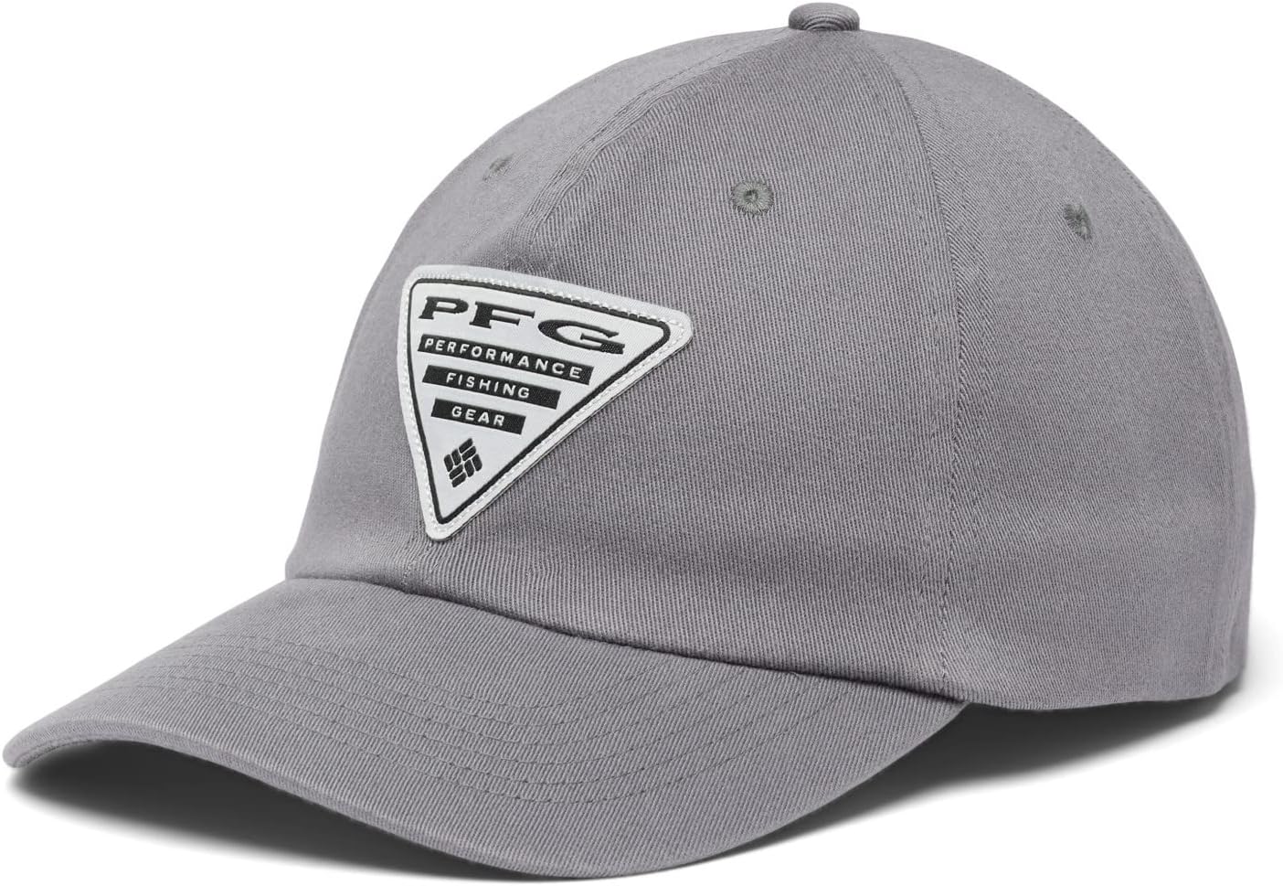 Columbia Unisex PFG Logo Dad Cap, City Grey/Triangle, One Size at ...