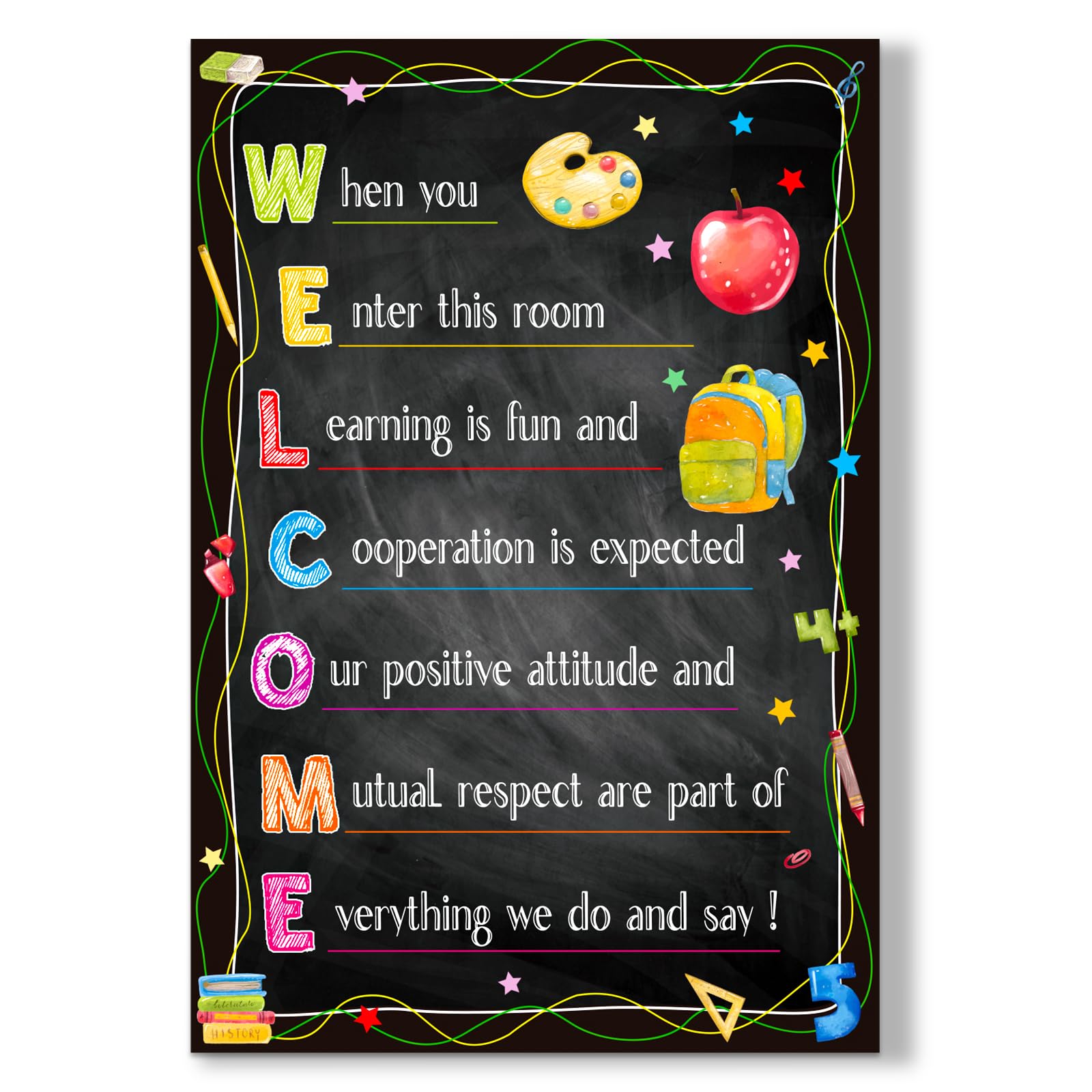 Quotsynonymsquot Educational Poster For The School Classroom