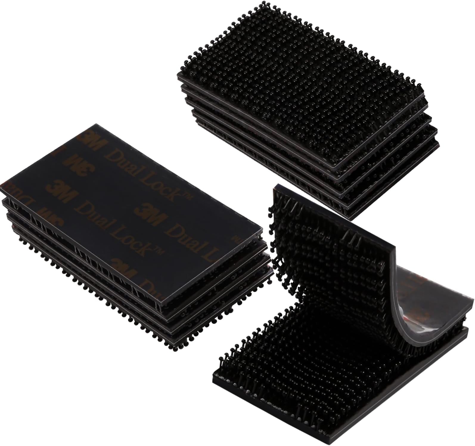 Amazon.com: FIOSAXE 3M Dual Lock Fastener,1in x 2in 10pcs Reclosable ...