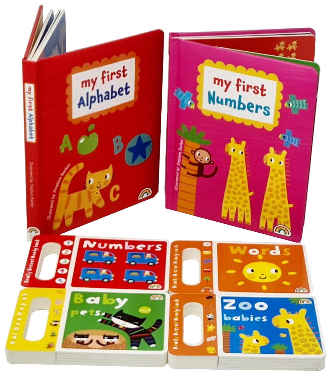 My First Alphabet & Numbers Collection 6 Board Books Set (Numbers ...