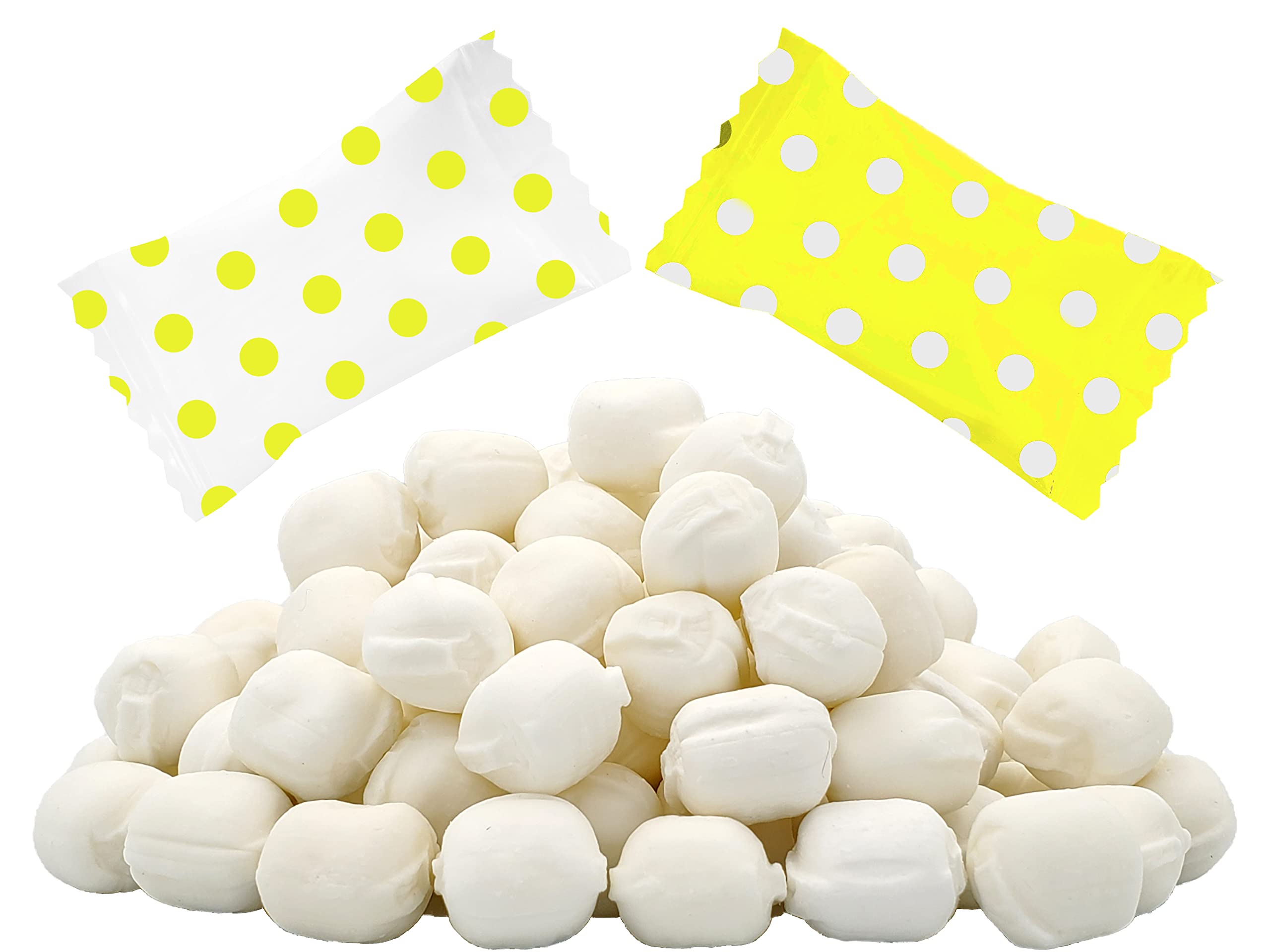 Amazon.com : Fruidles Yellow Big Dots Buttermints, After Dinner Mints ...