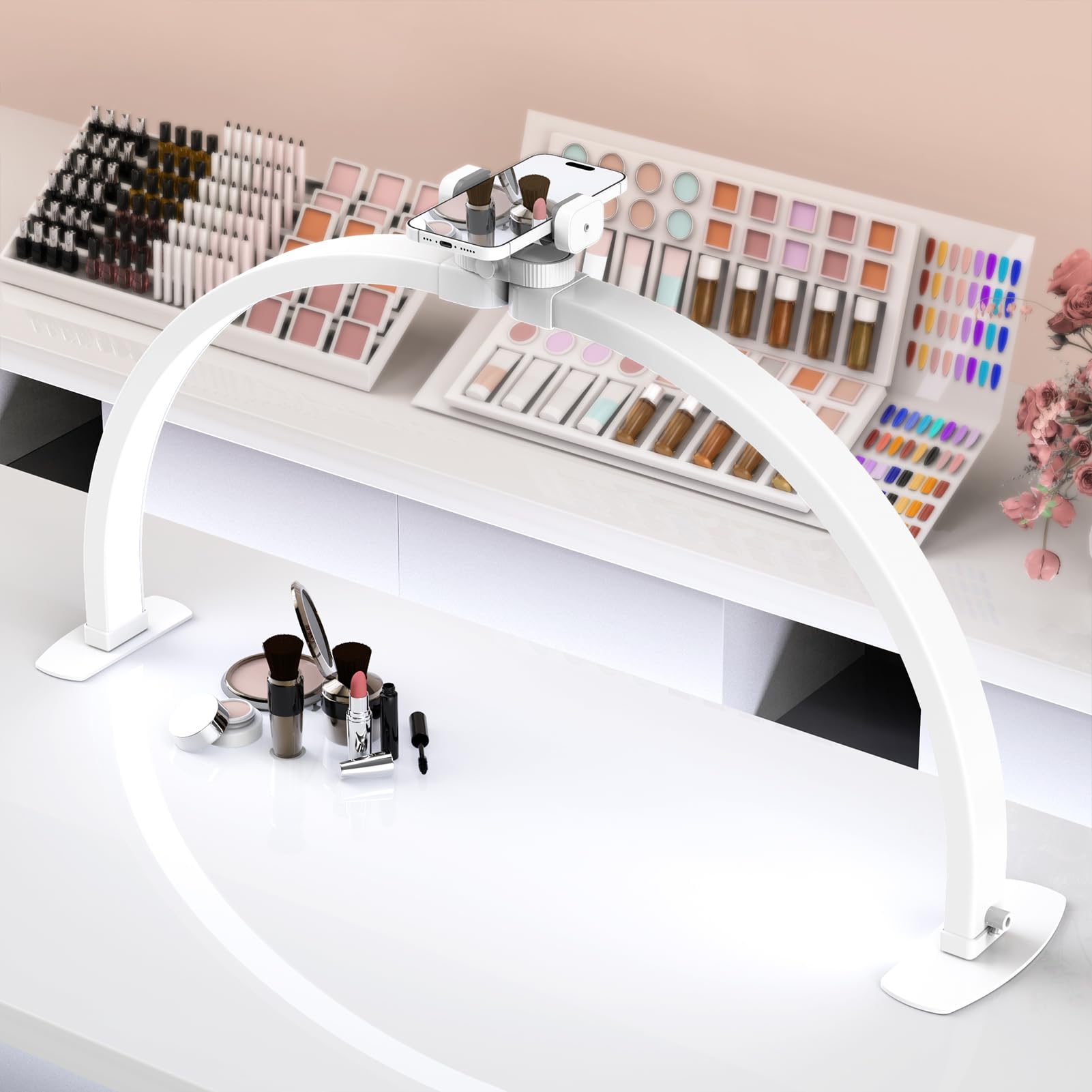 Snapklik.com : Premium Small Half Moon LED Light For Nail Tech ...