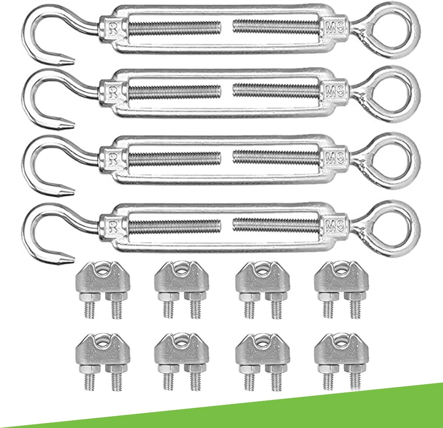 parpyon® Morsetti e Tenditori per Filo per stendere Il bucato da ...