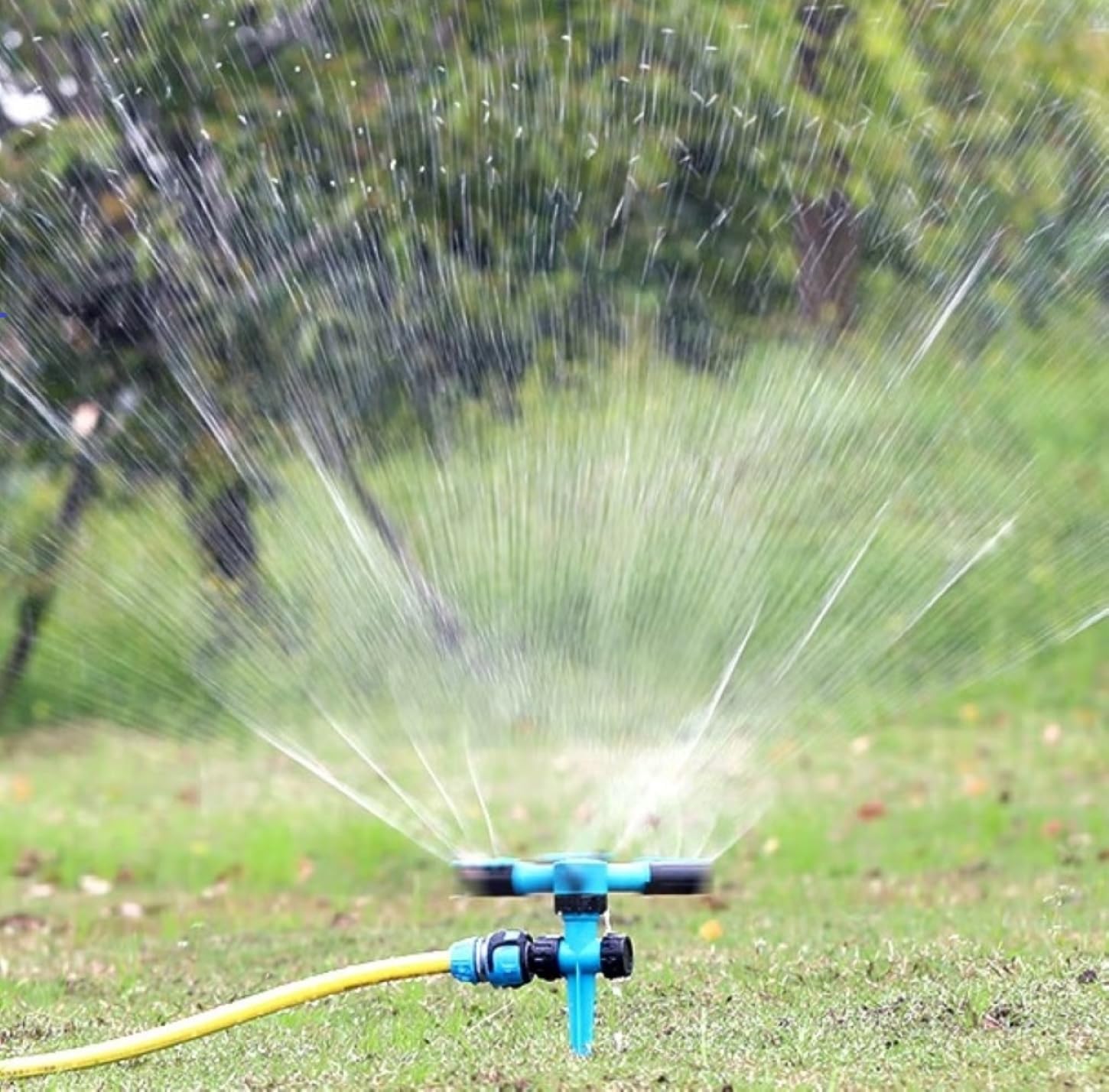 Amazon.com : Balter-D 2 Pack Garden Sprinkler, 360 Degree Rotating ...