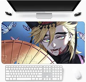 Amazon.com: Mouse Pads Anime Douma Gaming Mouse Mat Large Mouse Pad Pc ...