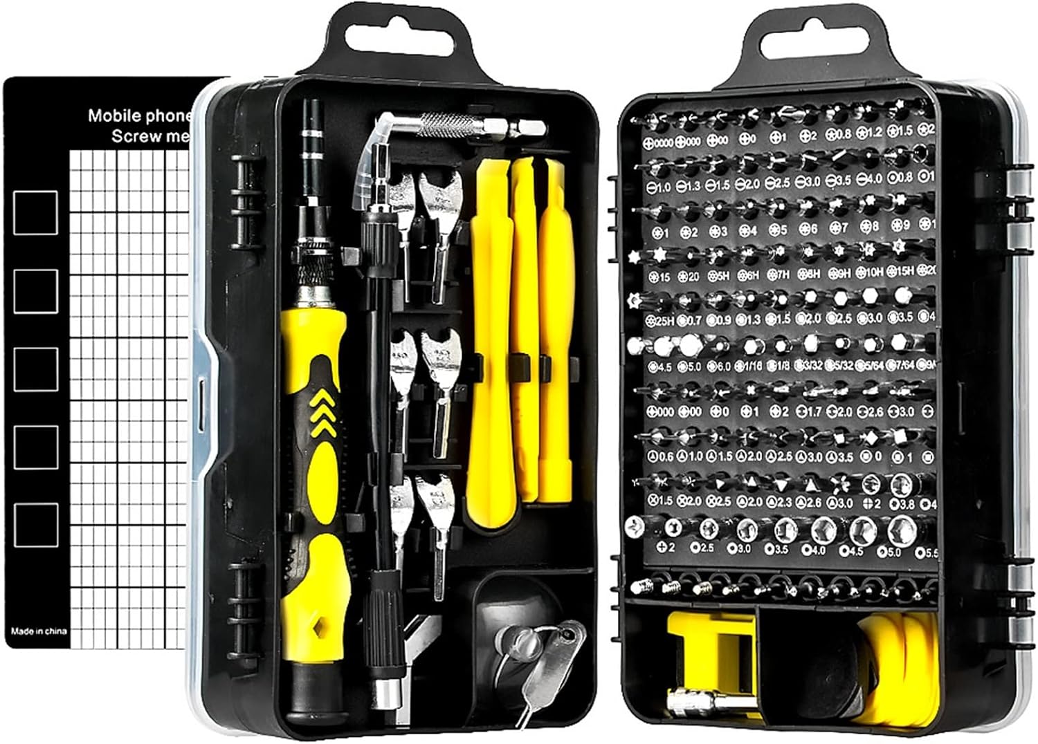 Amazon.com: Precision Screwdriver Set 135 In 1 Screwdriver Set CRV ...