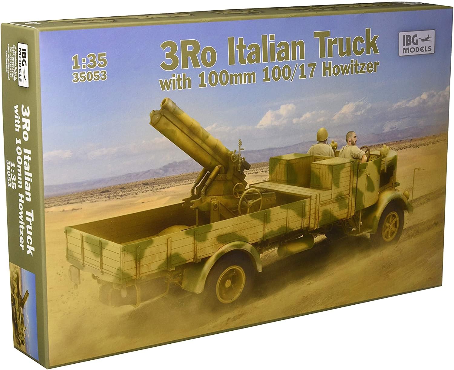 IBG models – 3ro Italian Truck with 100/17 100 mm Howitzer Ibg 35053 1 ...
