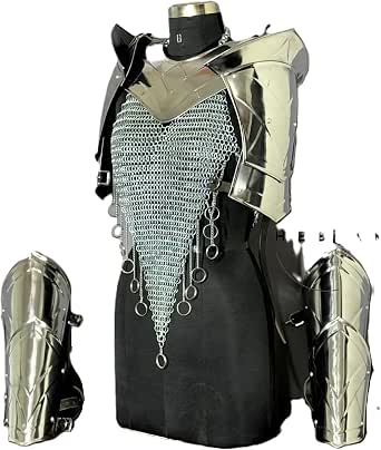 Amazon.com: REDSKY TRADER Female Knight Costume/Medieval Fantasy Armor ...