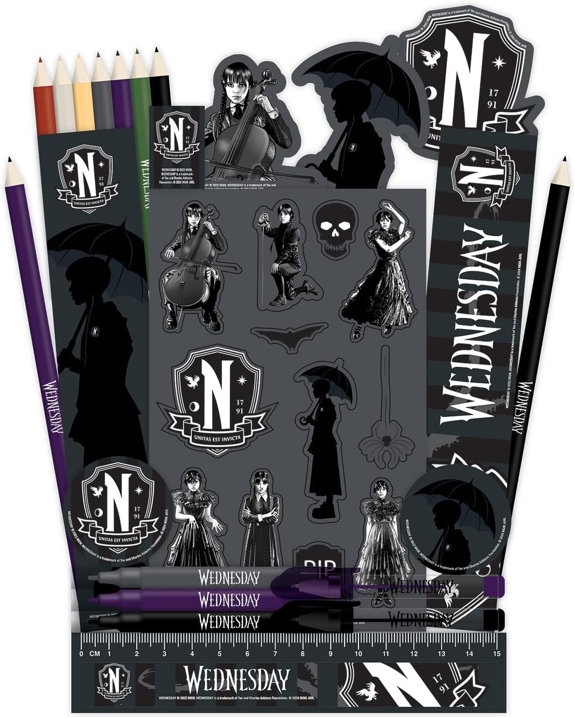 WEDNESDAY ADVENT CALENDAR STATIONERY SET 2026 Advent Calendar ...
