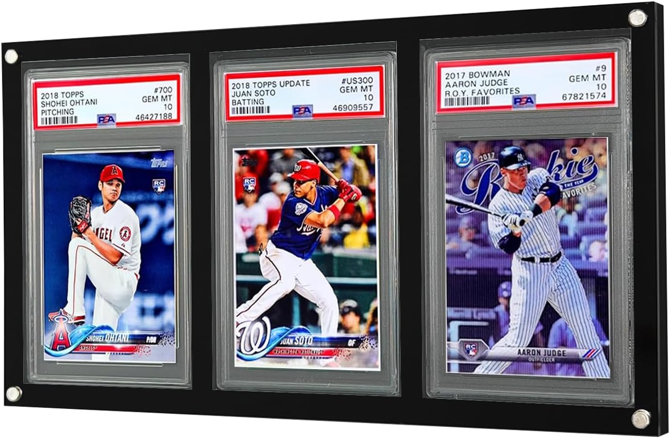 Amazon.com: Acrylic psa Graded Card Display Frame,Graded Sports Card ...