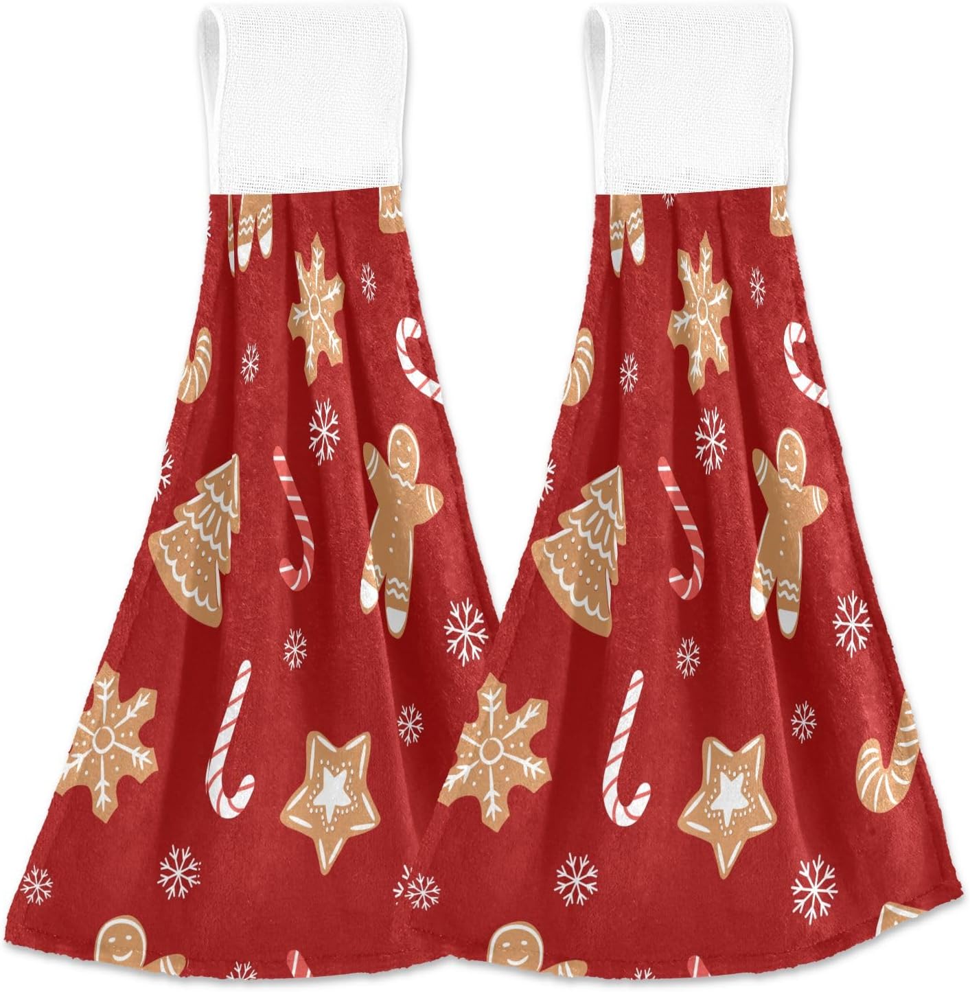 Amazon.com: Bolaz Christmas Candies Gingerbread Cookies Hanging Kitchen ...