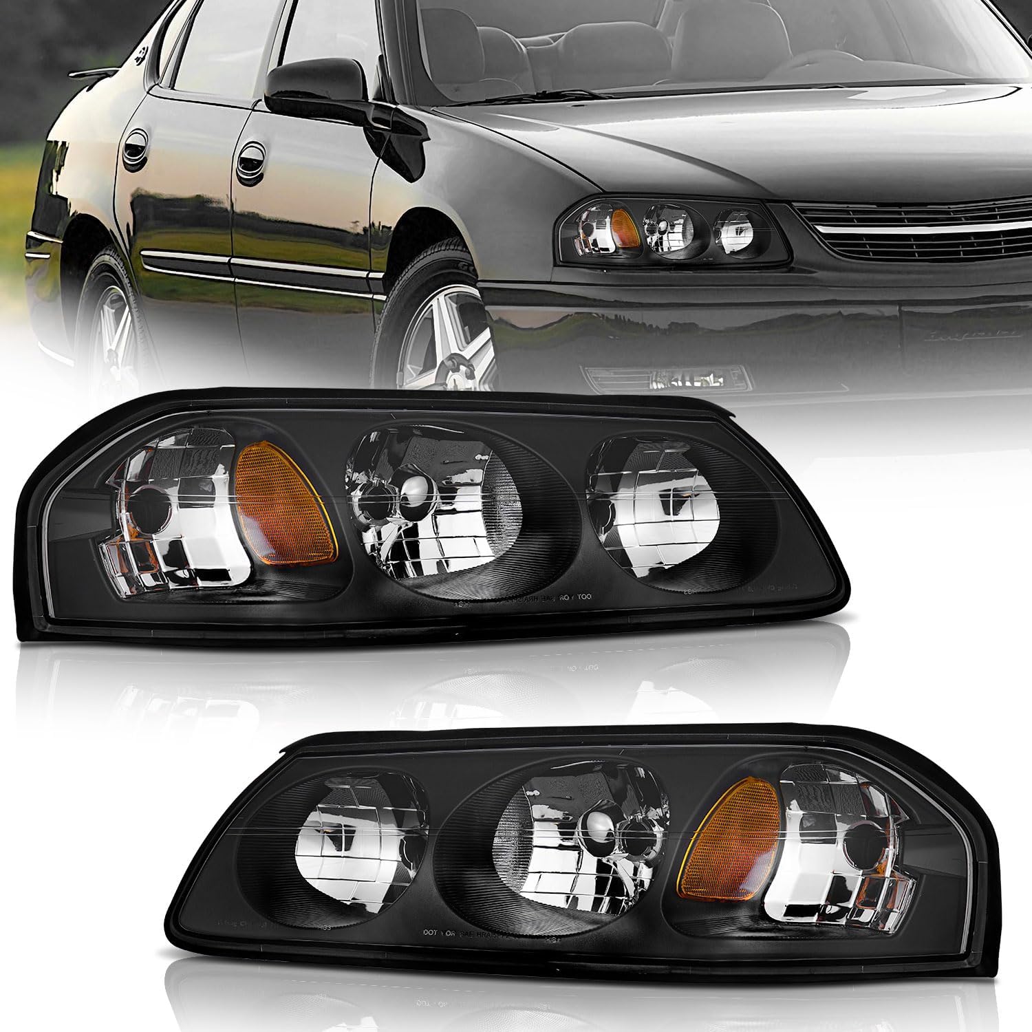 Amazon.com: AKKON - For 2000 2001 2002 2003 2004 2005 Chevy Impala ...