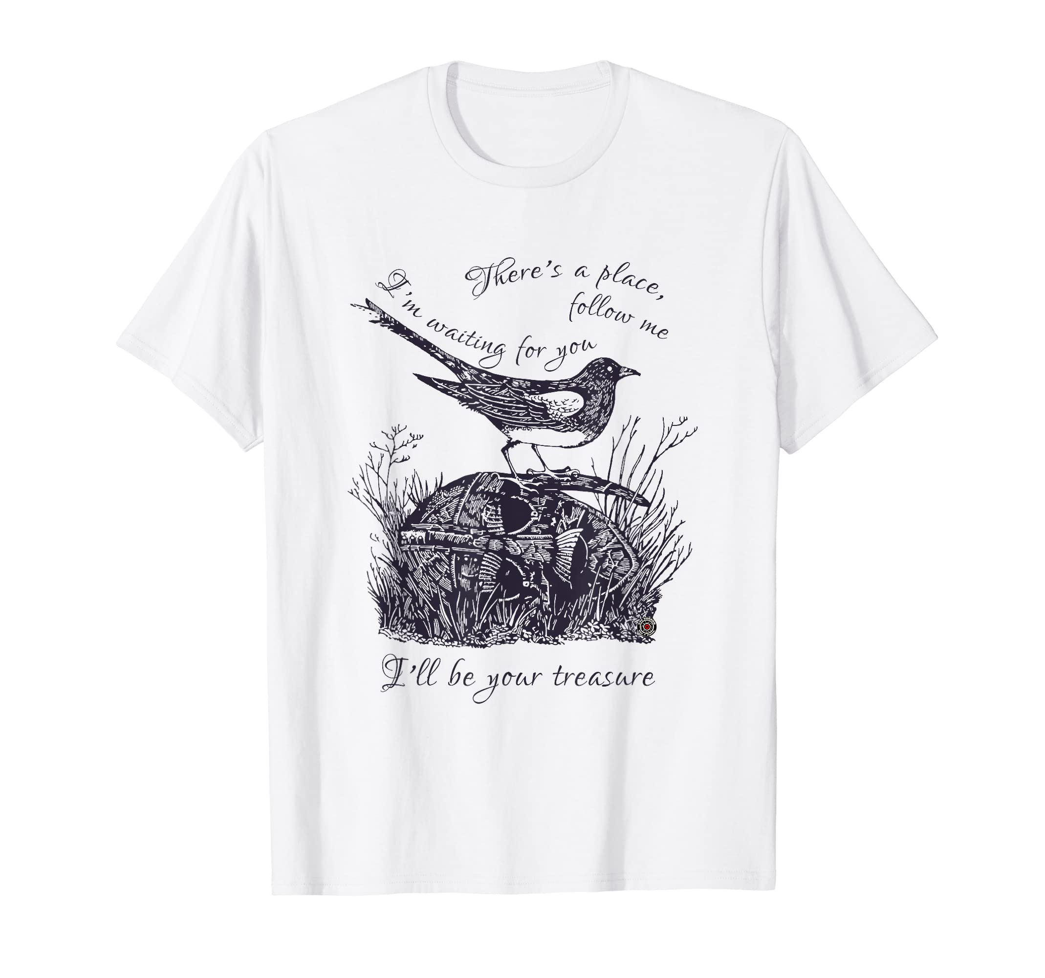 Detectorists Magpie Treasure T-Shirt : Amazon.co.uk: Fashion