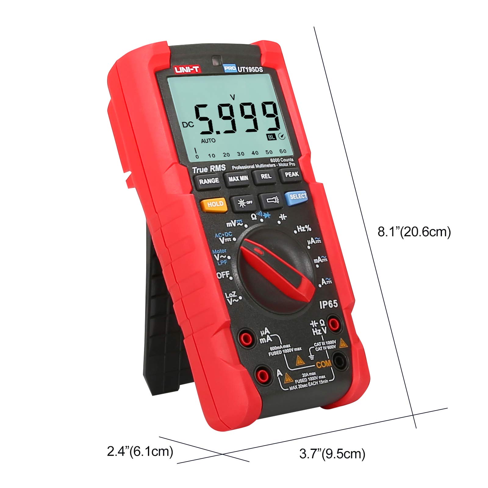 Snapklik.com : UNI-T Industrial Digital Multimeter UT195DS