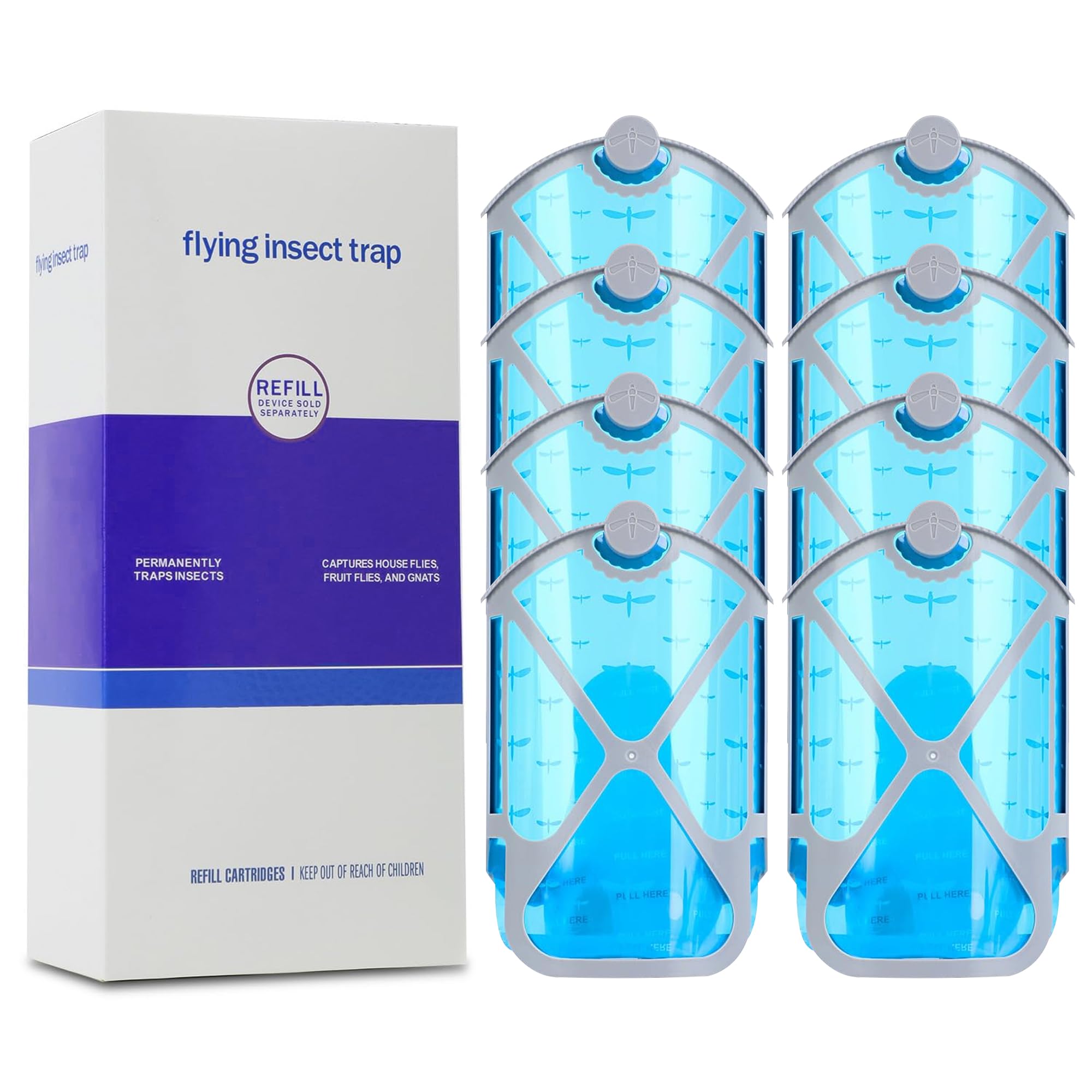 Amazon.com : 8 Pack Refill Cartridge Kit Compatible with ZEVO Plug-in ...