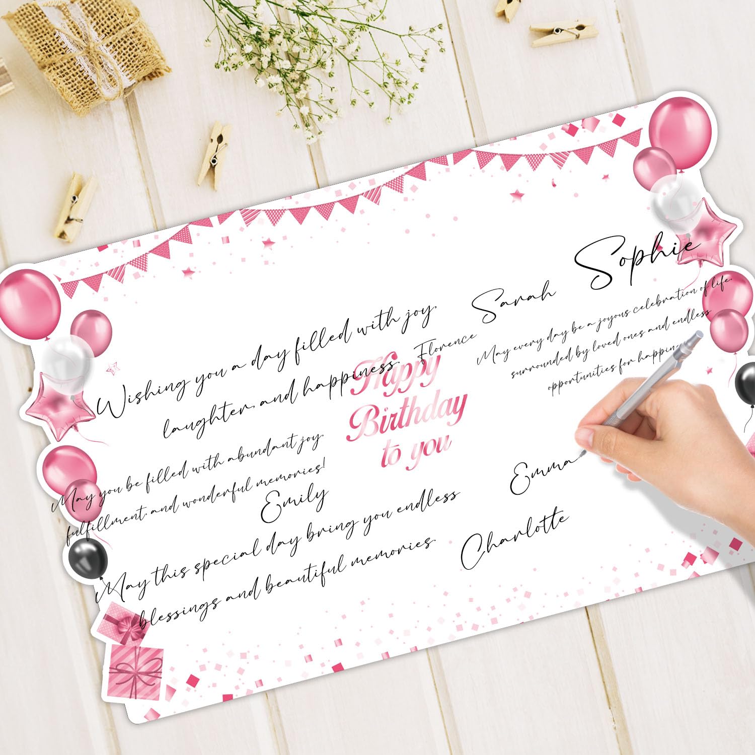 Snapklik.com : 40th Birthday Large Greeting Card, Happy Birthday Giant ...