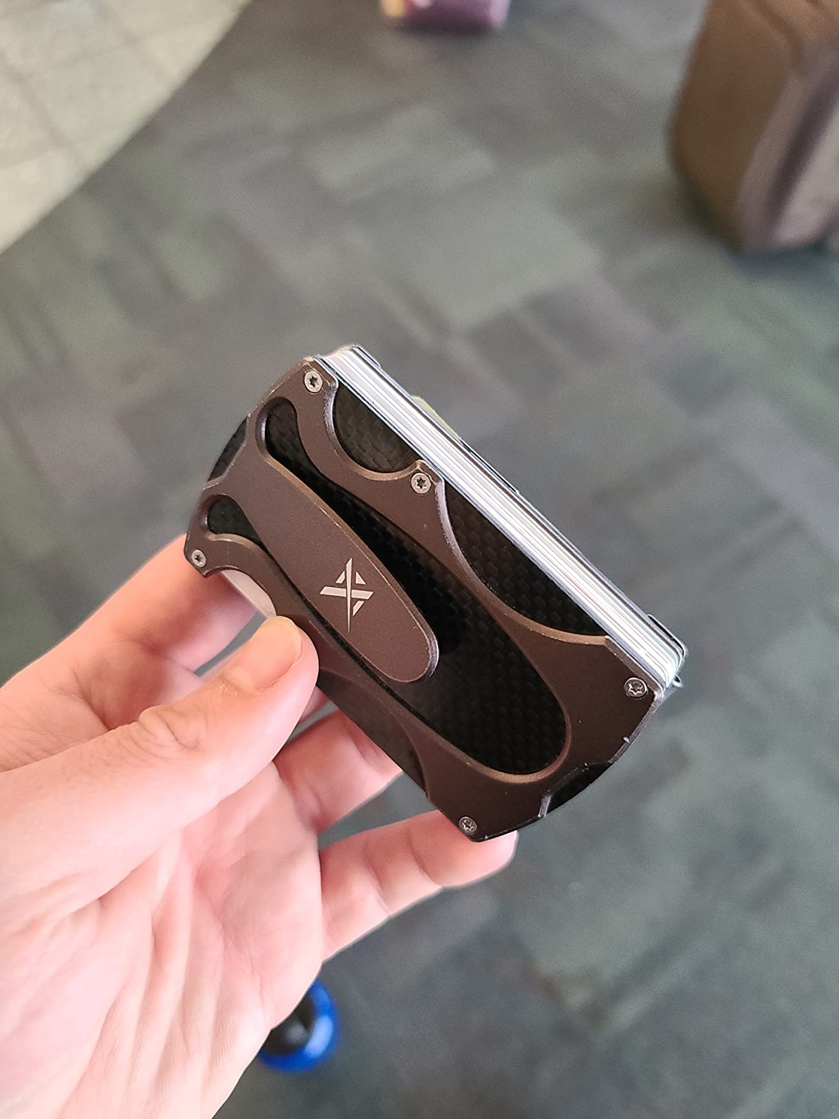 $6/mo - Finance Extremus Tactical Wallet, Carbon Fiber Money Clip, RFID ...