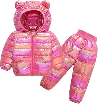 Amazon.com: Girls Winter Jacket Toddler Baby Boys Girls And Boys Winter Windproof Coat Hooded ...