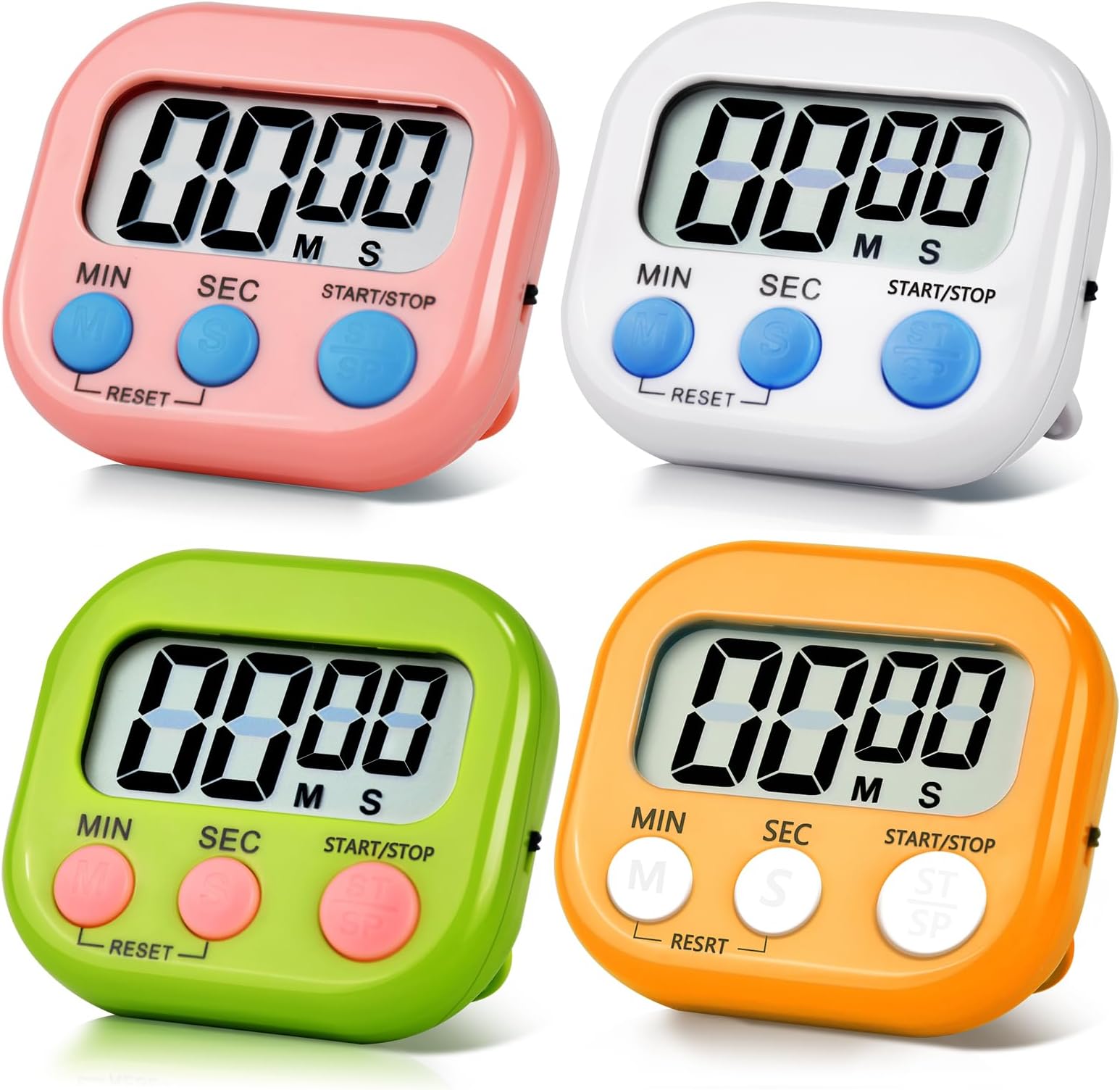 Amazon.com: Countdown Timer Alarm Clock Students Training Timing ...