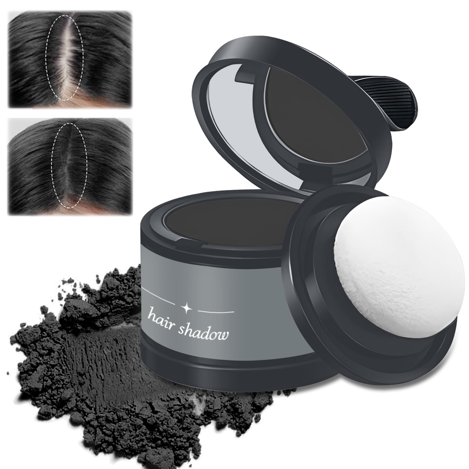 Pulver Ansatzpuder, Haaransatz Puder, 4g Haarpuder Haar Concealer ...