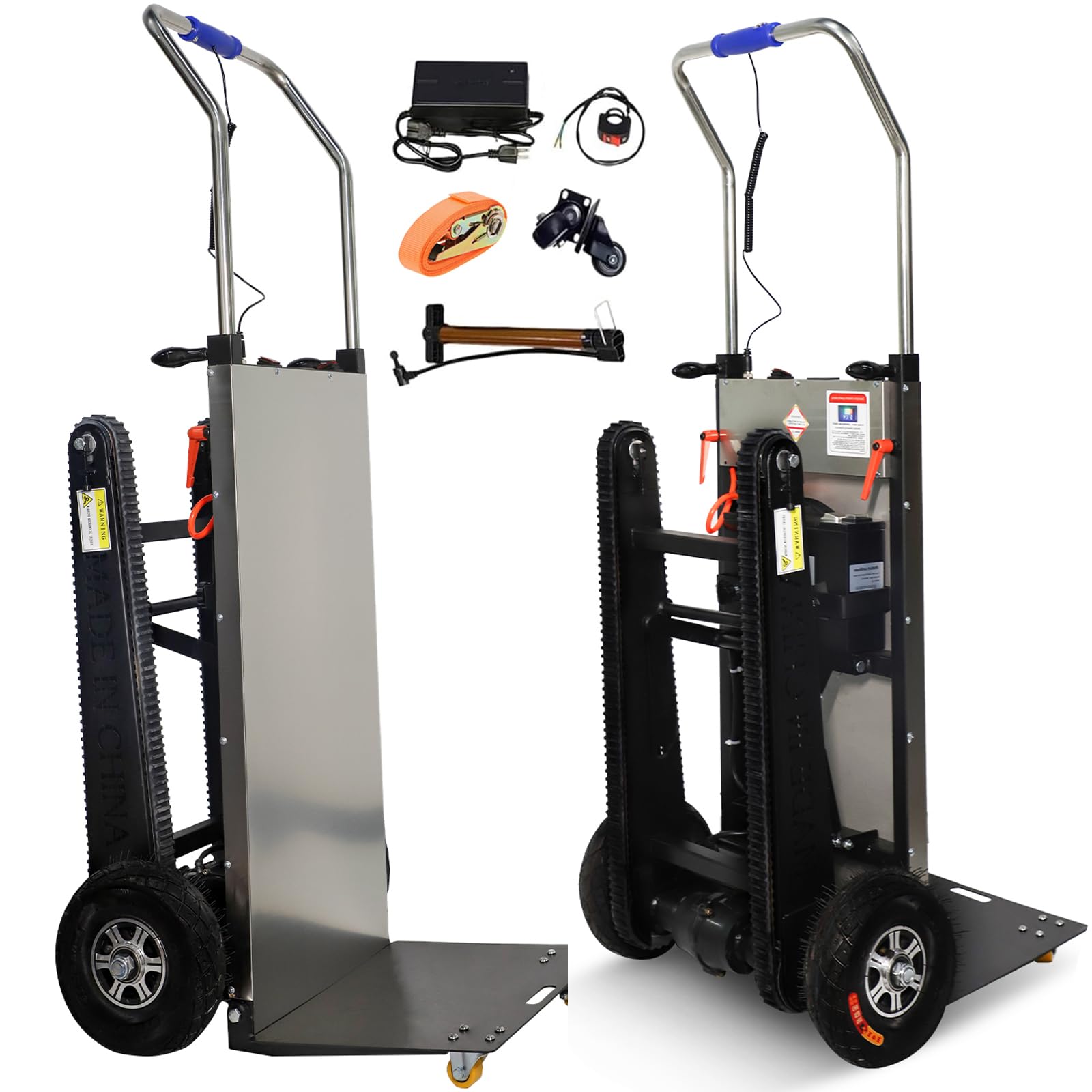 Amazon.com: ROOMEDAL Electric Stair Climbing Hand Trucks Dolly Cart for ...