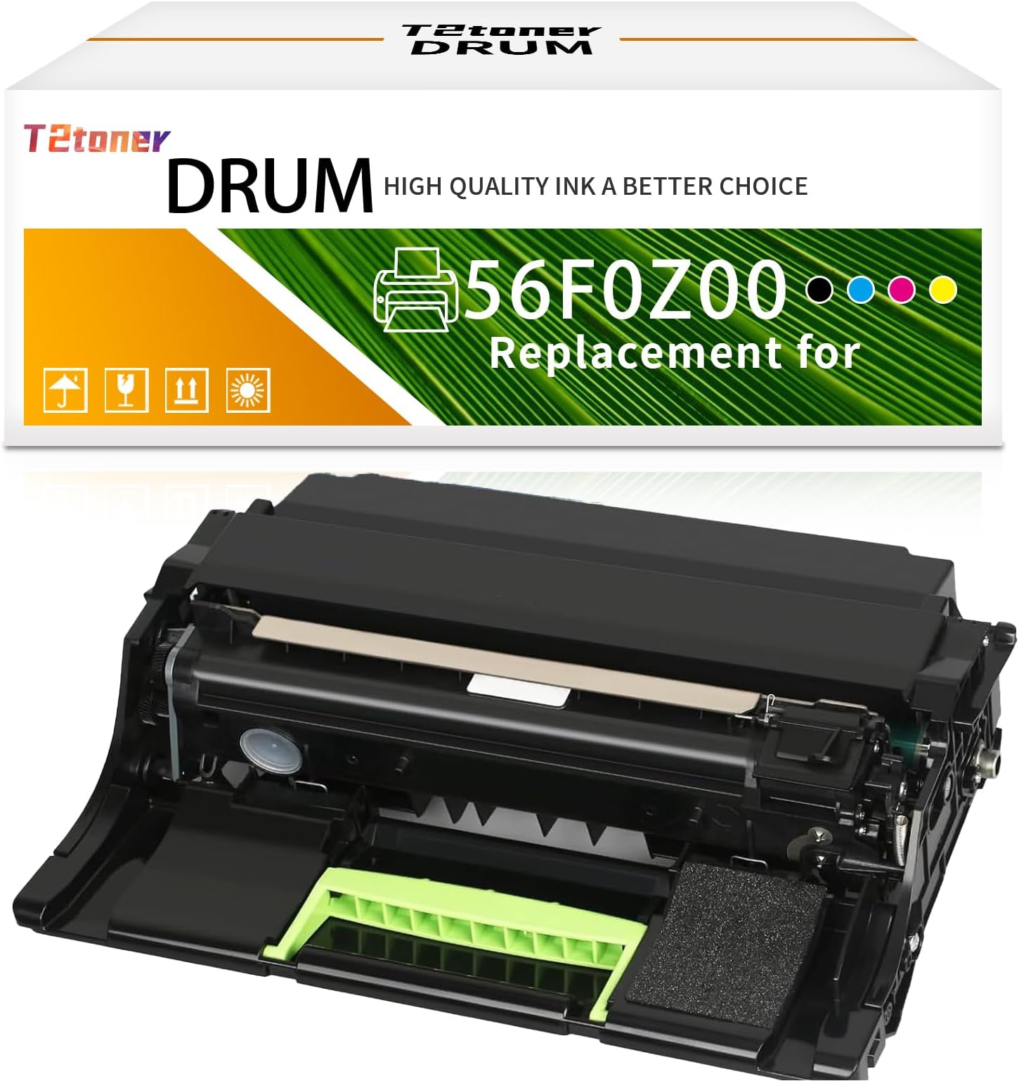 Amazon.com: T2TONER MS321 Drum Unit Remanufactured 56F0Z00 Imaging Unit ...