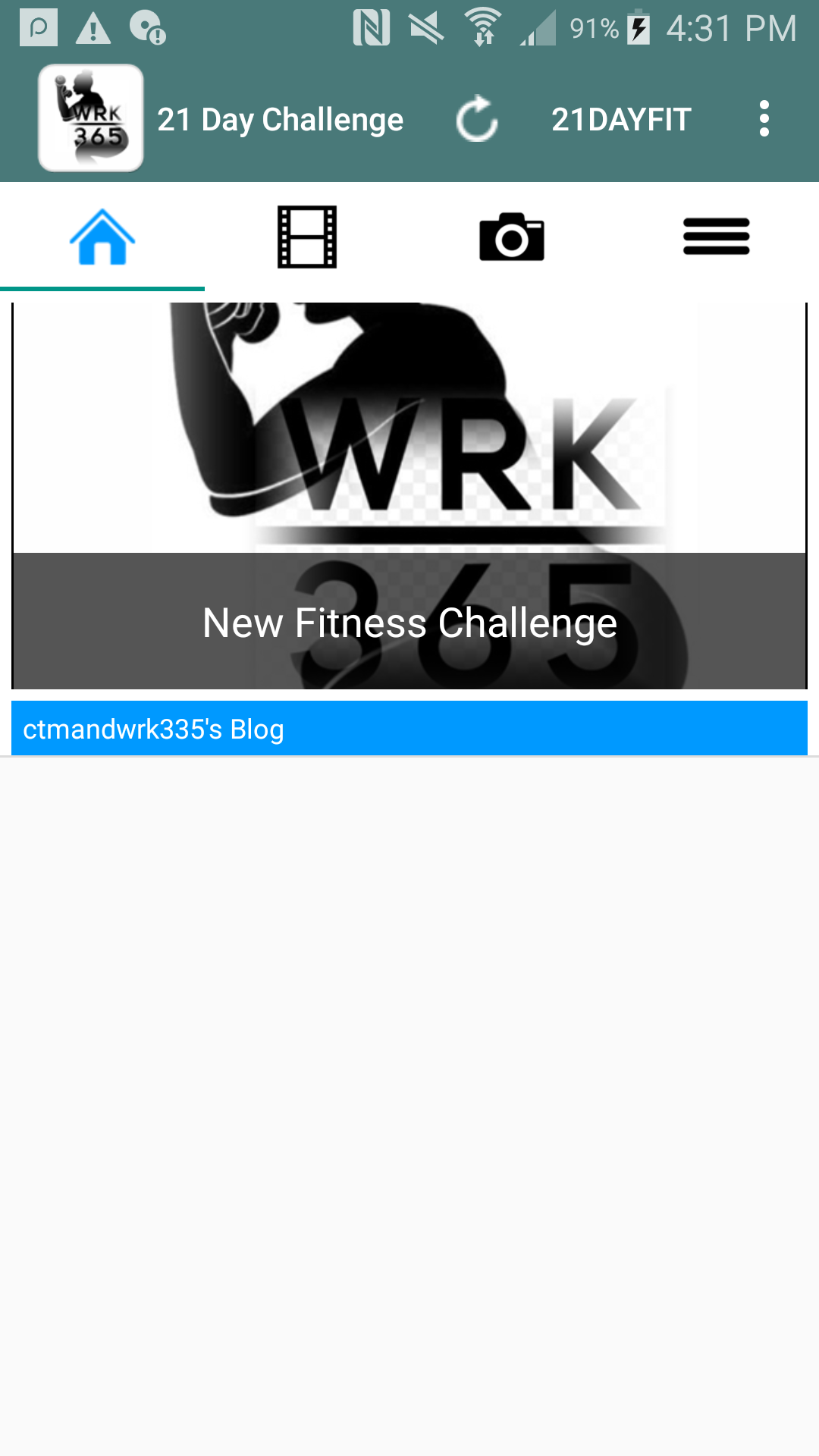 21 Day Challenge - App on Amazon Appstore