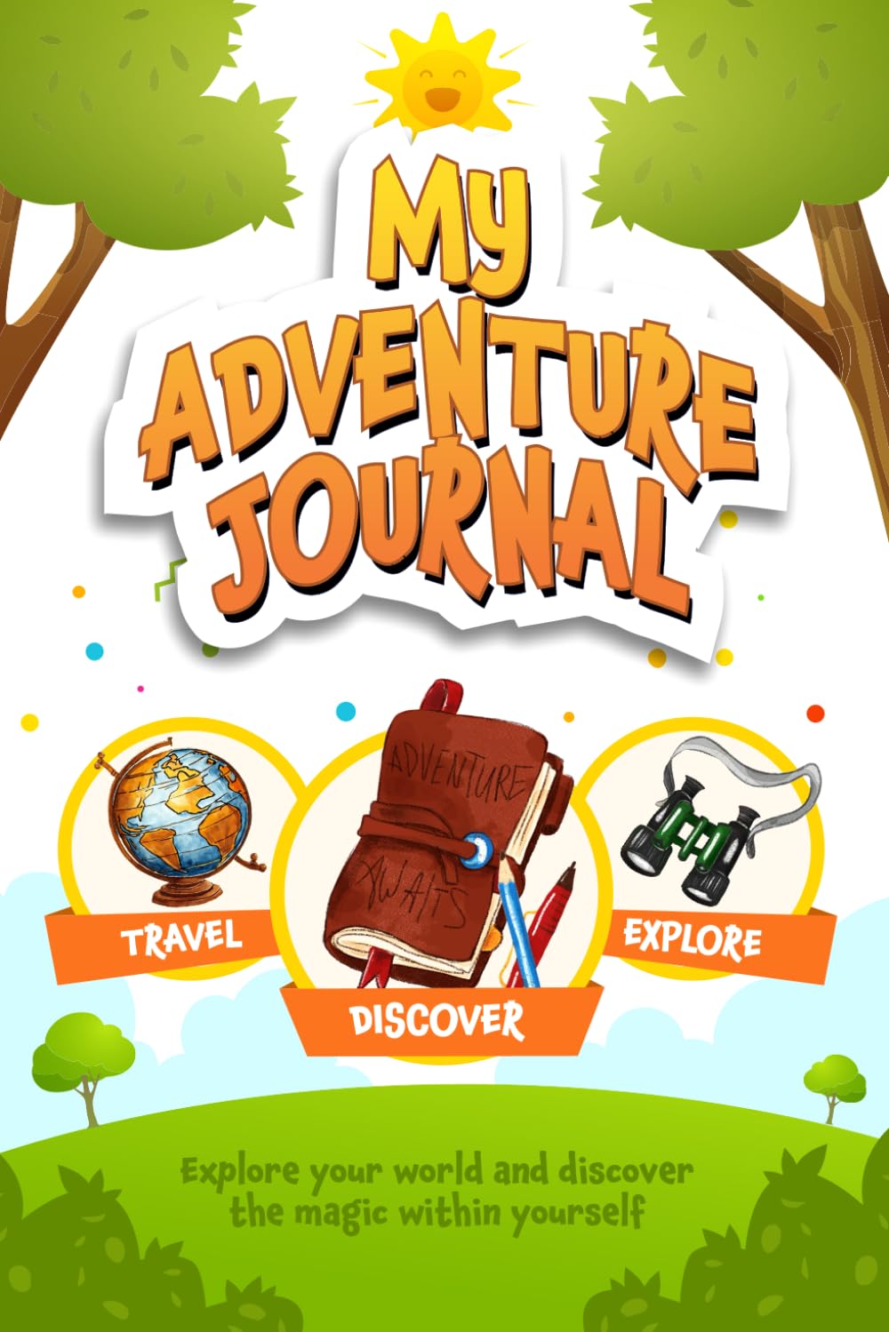 My Adventure Journal: Kids travel logbook with prompts perfect for ...