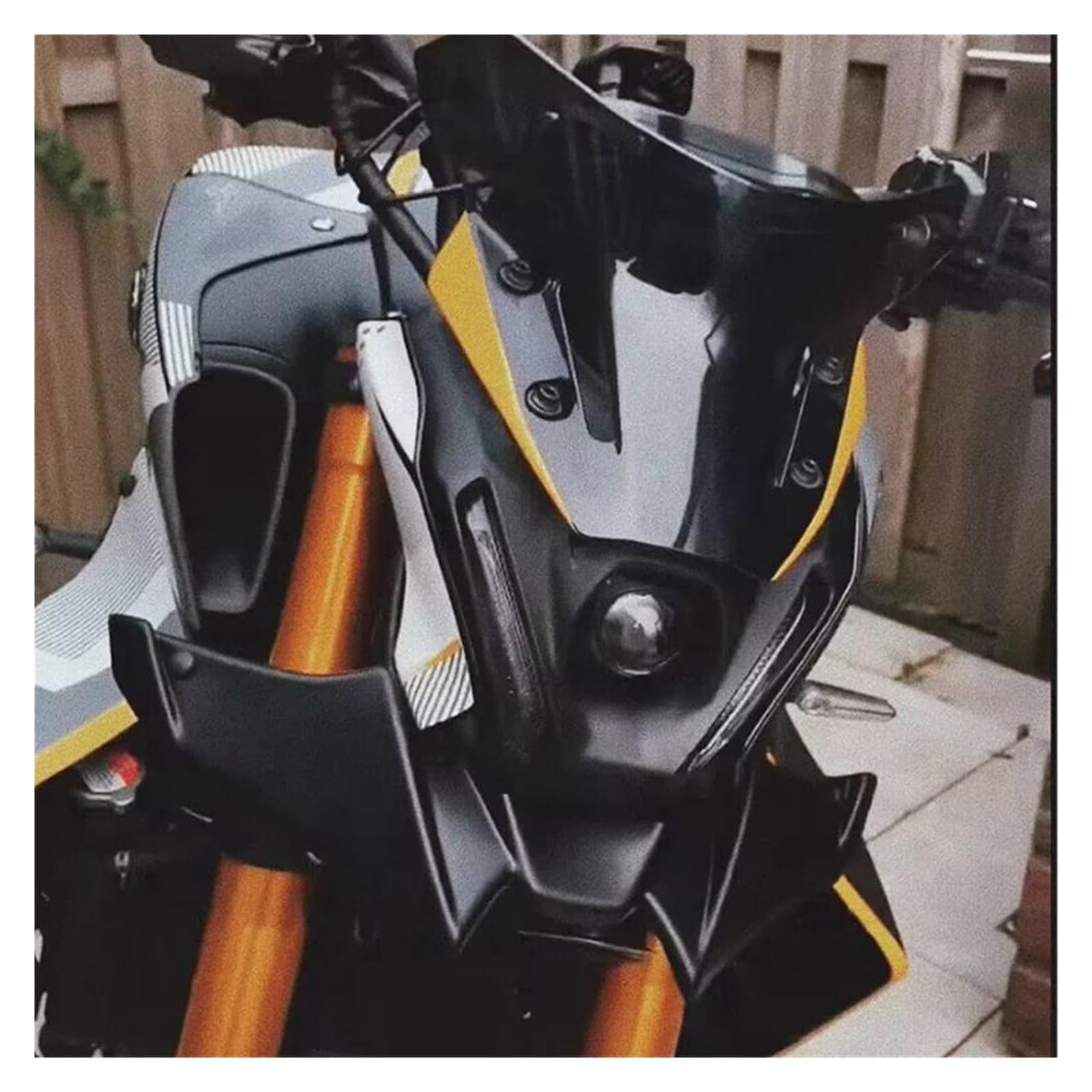 Motorcycle Wings Motorcycle Wing Spoilers For Yamaha MT-09 2021-2023 ...