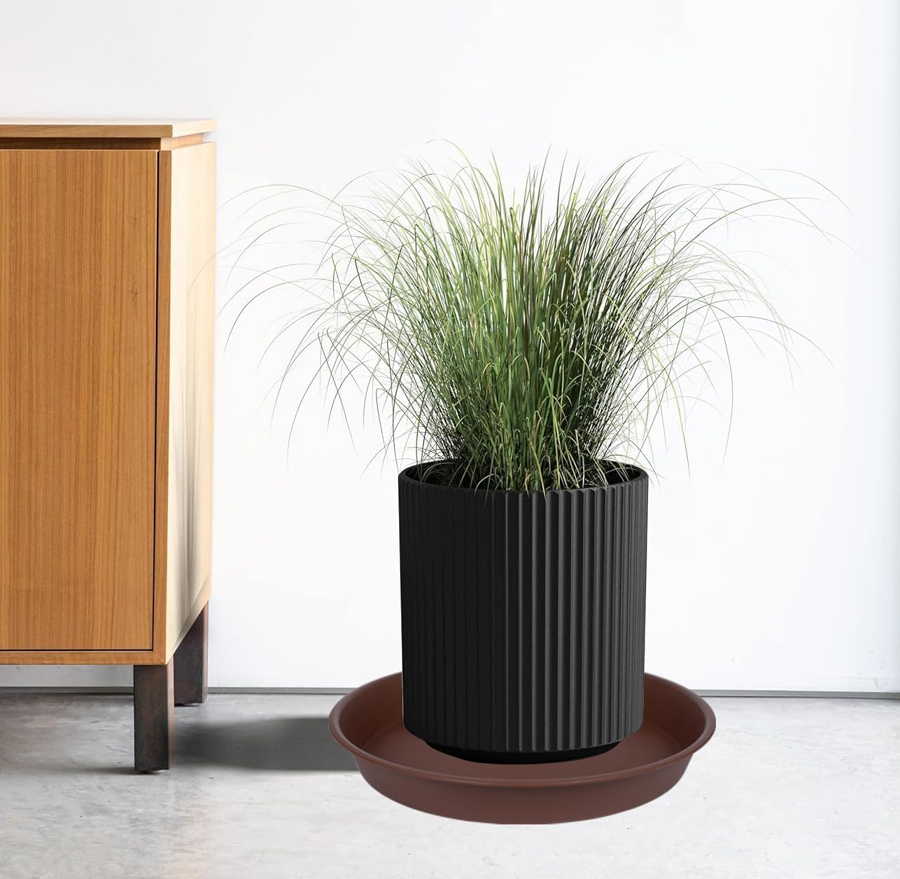 Angde 6 paquetes de bandejas de platillo para plantas de 6 pulgadas, 4 ...