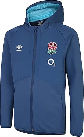 Umbro Unisex England Full Zip (O2) Jnr Jacket, Ensign Blue Bachelor ...