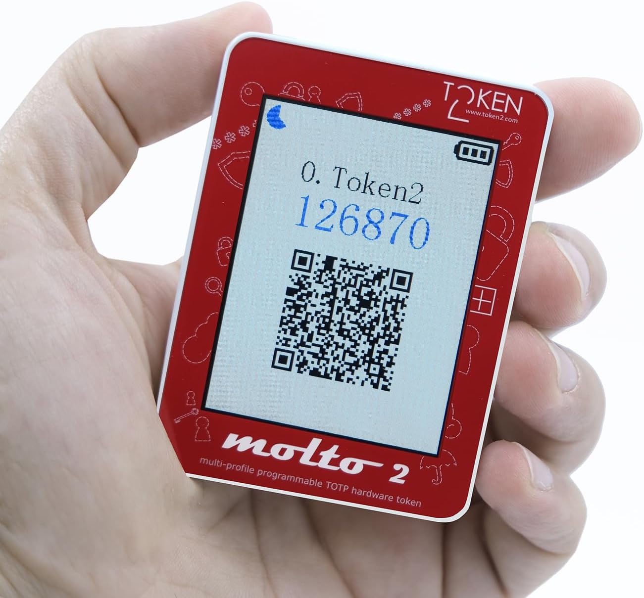 Molto-2-v2 Multi-Profile TOTP Programmable Hardware Token : Amazon.co ...