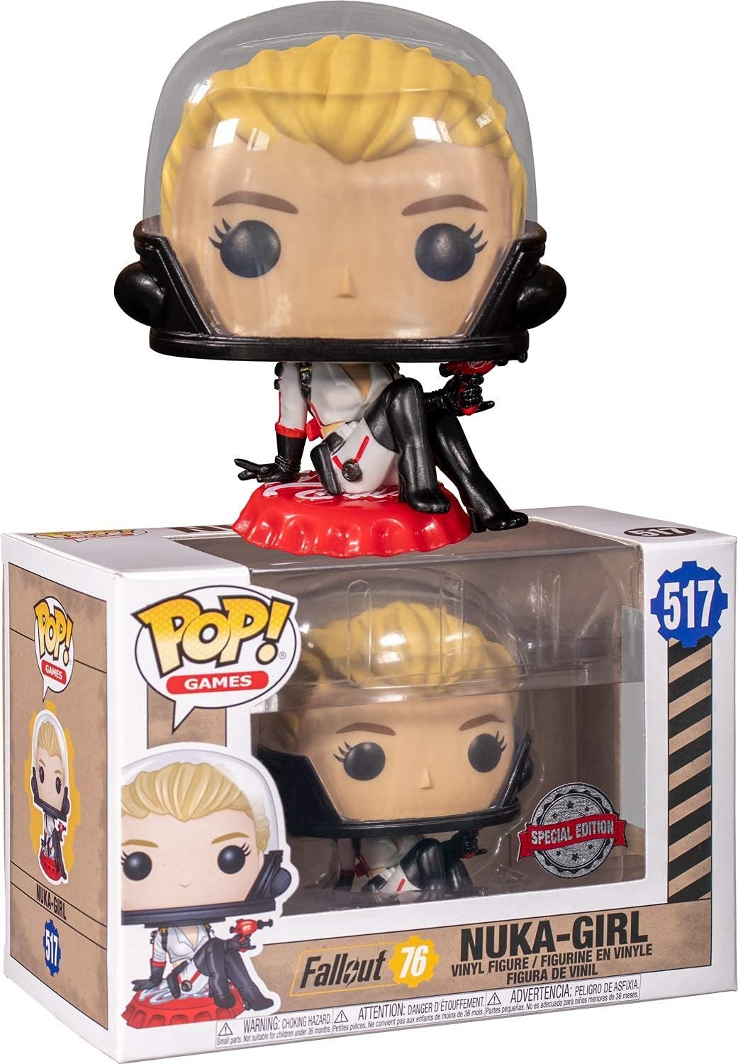 Amazon.com: Funko Pop Games: Fallout 76 - Nuka-Girl (Exclusive) : Toys ...