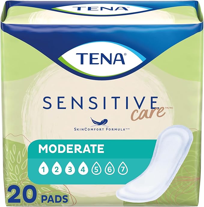 Tena Intimates Moderate Absorbency Incontinence/bladder Control Pad ...