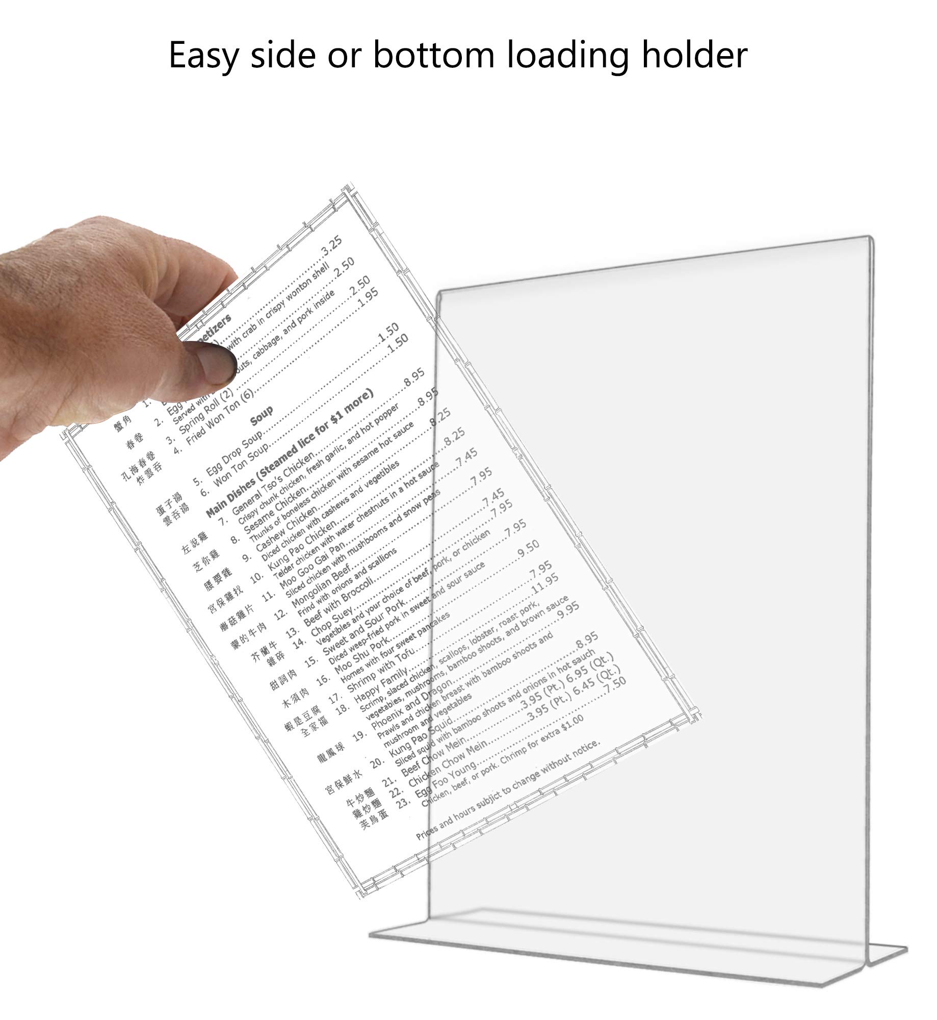 Snapklik.com : 69201 Classic Image Stand Up Double Sided Sign Holder ...