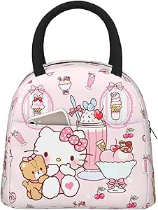 Amazon.com: EXYMPOWER Cute Anime Lunch Box Reusable Insulated Cooler ...