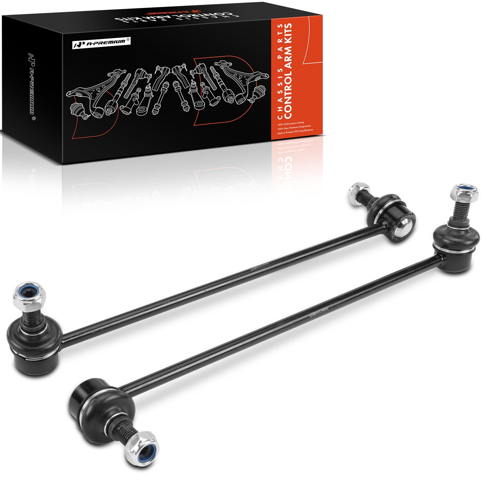 Amazon.com: A-Premium 2 x Front Sway Bar Links Stabilizer Bar Links ...