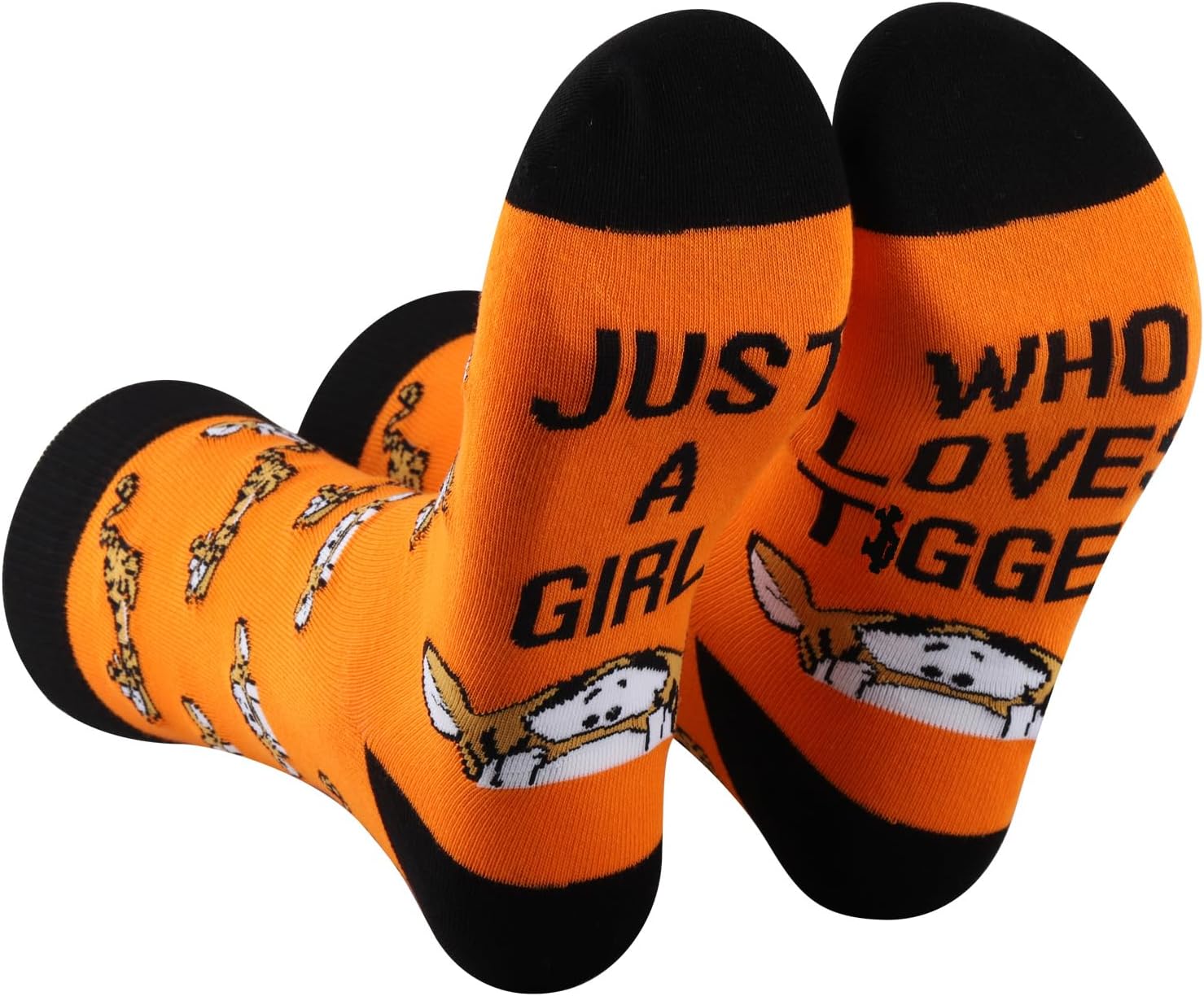 Amazon.com: PXTIDY 2 Pairs Tiger Movie Socks Cartoon Tigers Inspired ...