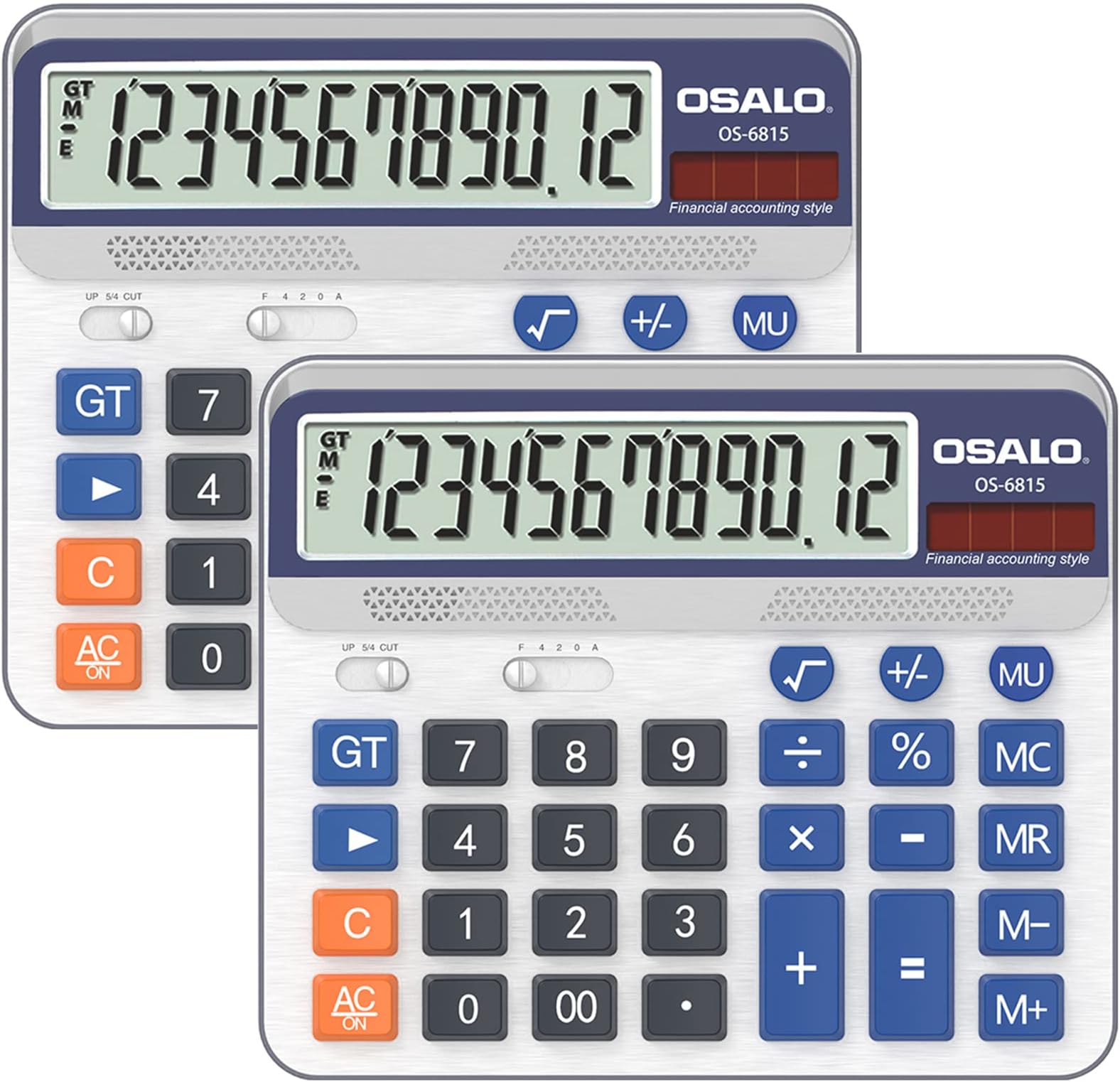 Amazon.com : Desktop Calculator Extra Large 5-Inch LCD Display 12-Digit ...