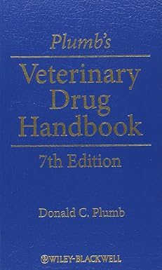 Plumb's Veterinary Drug Handbook: Pocket: 9780470959657: Medicine ...
