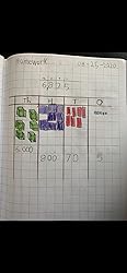 Math Notebook 1/2 Inch Squares: Lined Graph Paper Composition Notebook ...