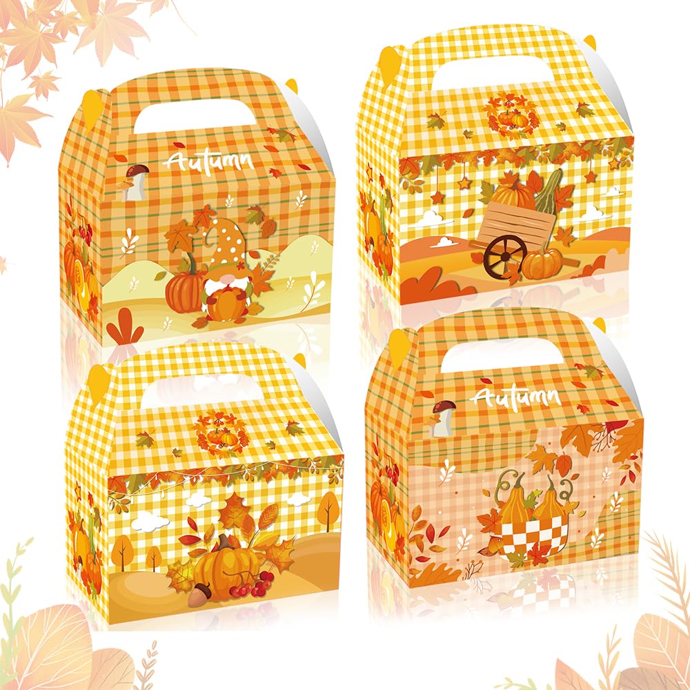 Amazon.com: Estivaux 12 PCS Fall Candy Boxes Thanksgiving Party Treat ...