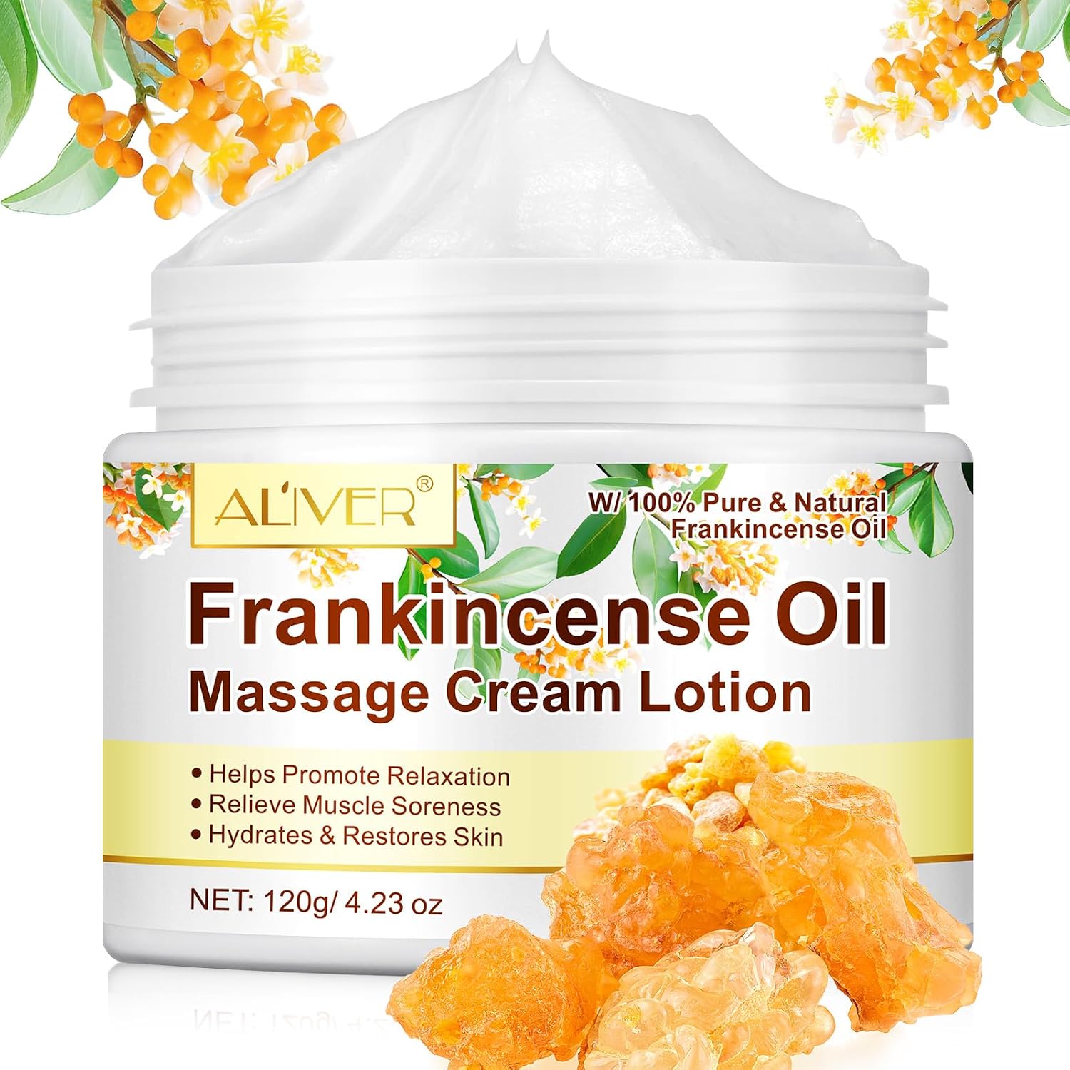 Amazon.com : LTQXGT Frankincense Balm for Skin, Feet & Body – Deep ...