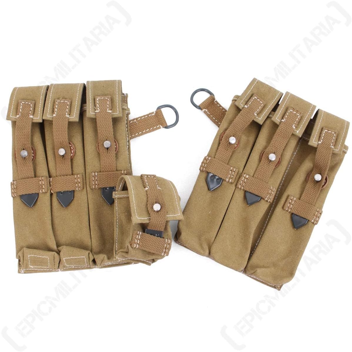 Replica WW2 German MP40 Tan Canvas Pouches webbing Australia | Ubuy
