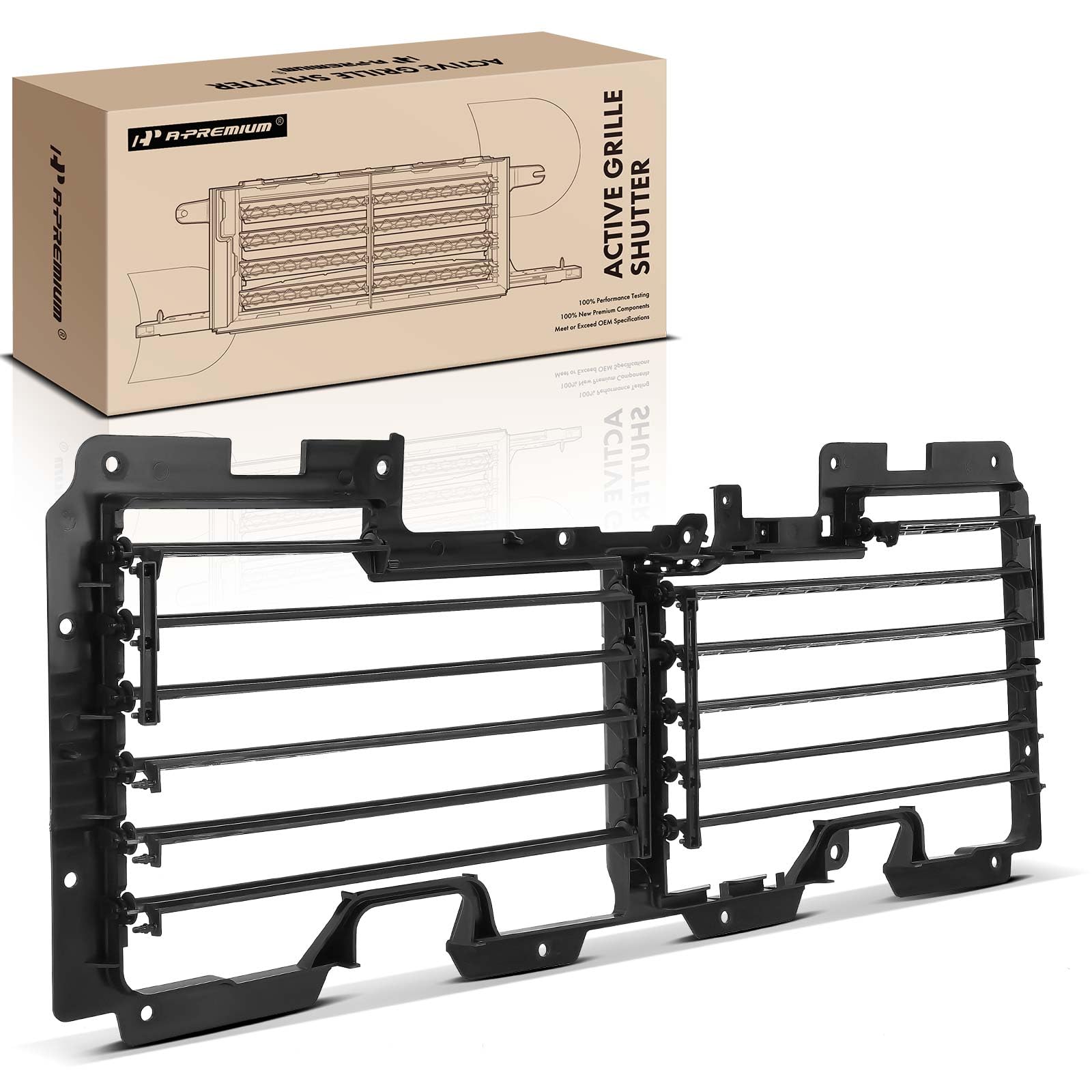 Amazon.com: A-Premium Radiator Grille Air Shutter Actuator Compatible ...