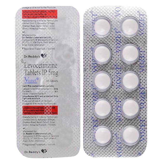 Vozet 5mg - Strip of 10 Tablets : Amazon.in: Fashion